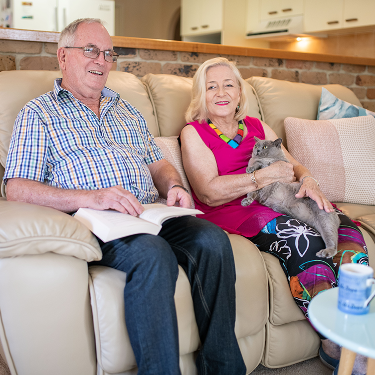 Home mods make life easier for Beth and Paul - Centacare Brisbane