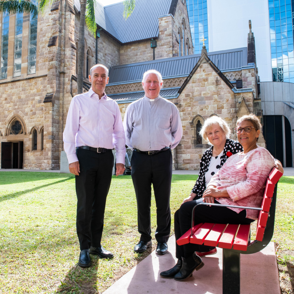 Red Bench inspires conversation - Centacare Brisbane